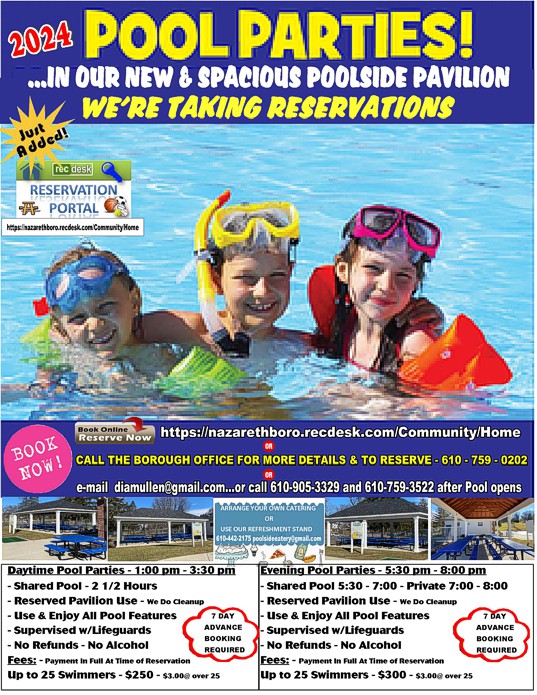 Borough of Nazareth - Parks & Recreation - Pool
